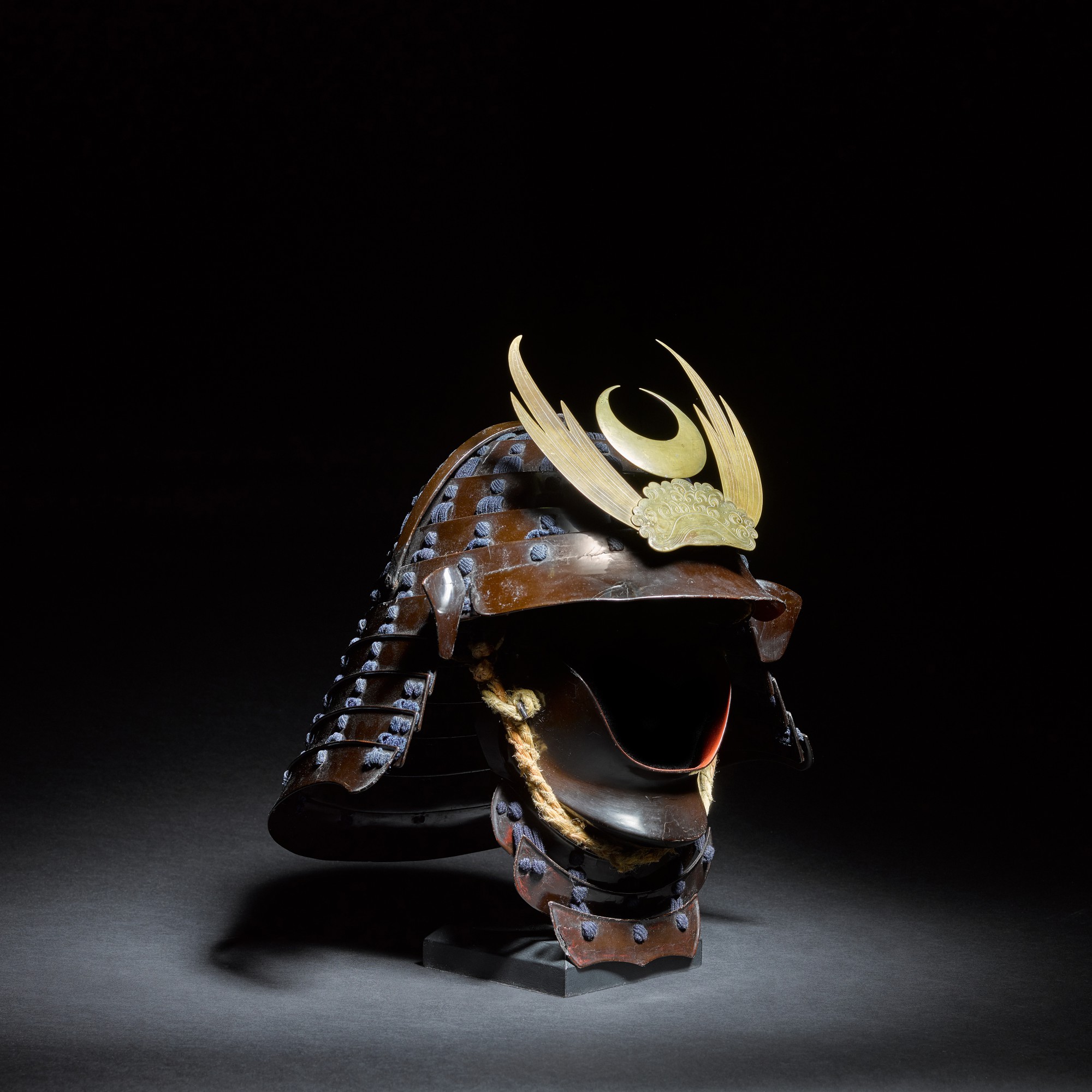 A rare toppai-nari kabuto [high-sided helmet] | Edo period, 18th ...
